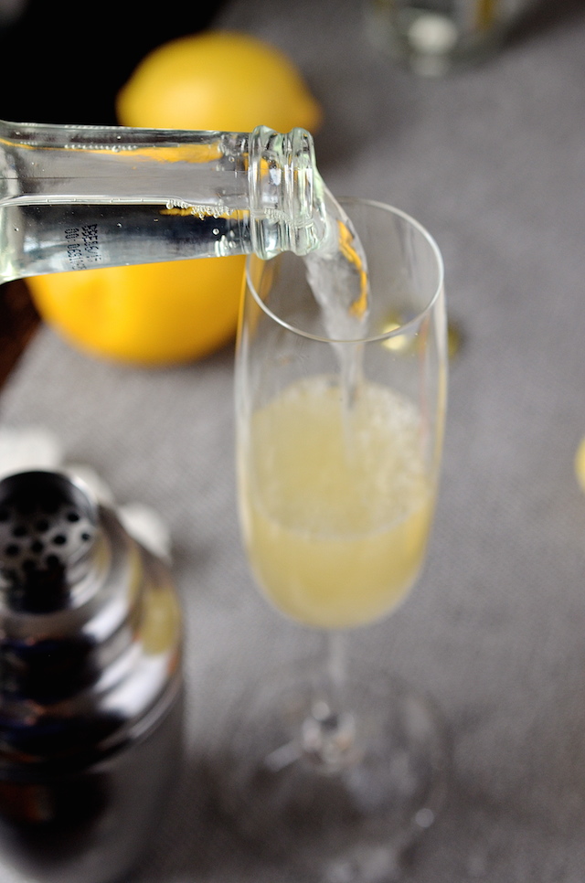 French 75 Mocktail (non-alcoholic) - Always Order Dessert