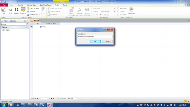 My Blog: CONTOH DATABASE SEDERHANA DATABASE PERPUSTAKAAN MENGGUNAKAN ...