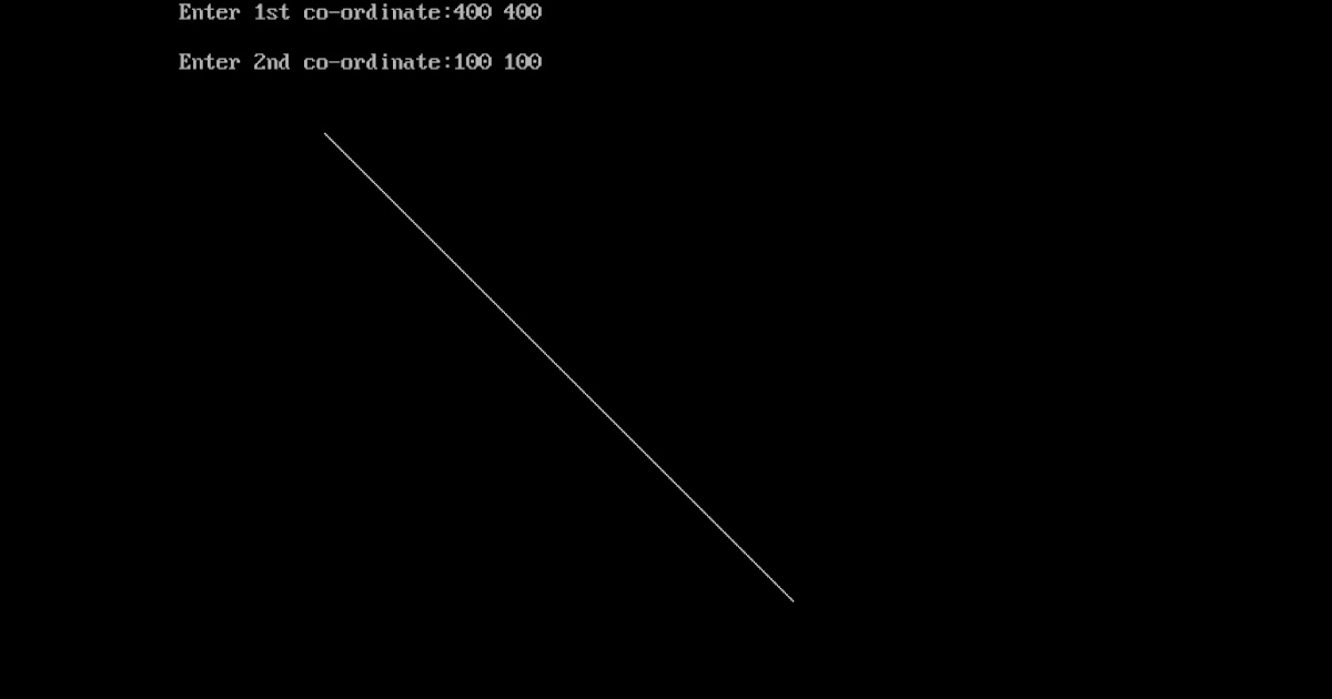 CODING BCA.: C Program for Bresenham's Line Drawing Algorithm.
