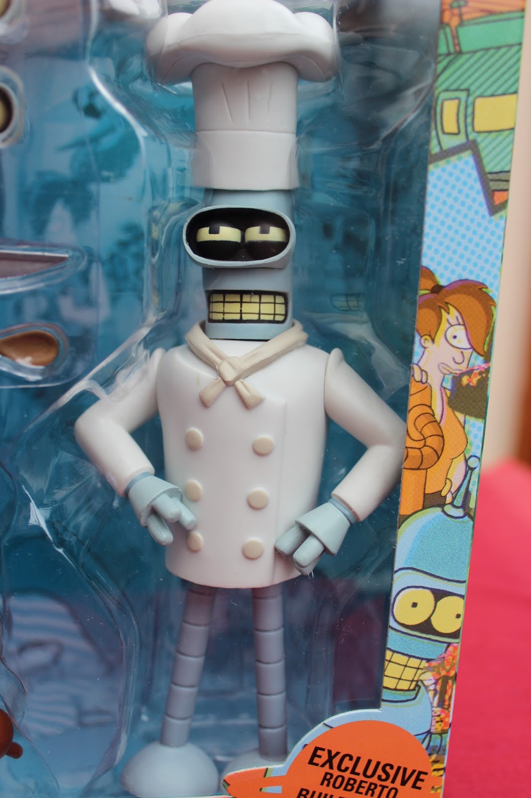Future Figures: Futurama Chef Bender Toynami Series 8 Figure