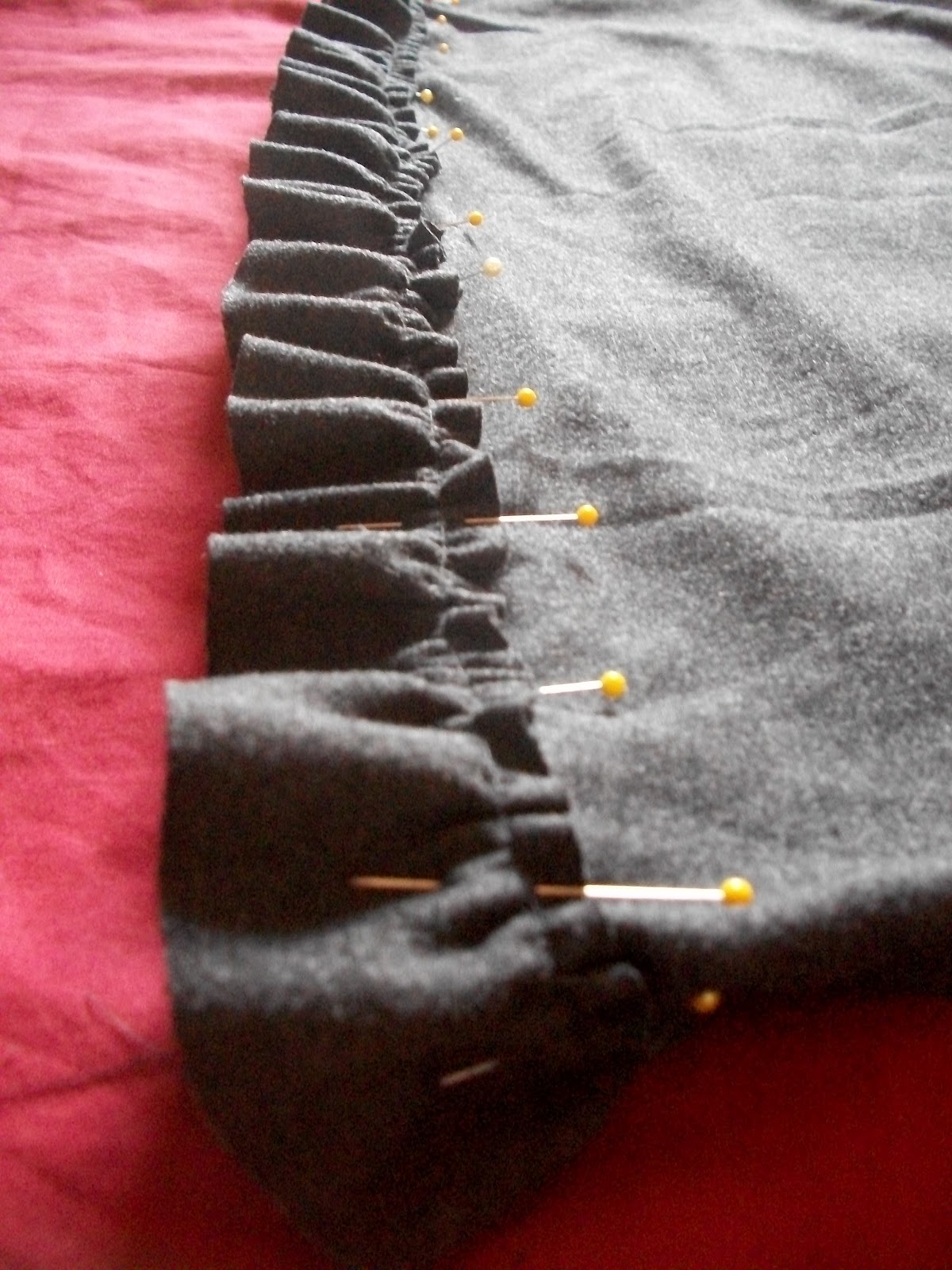 Idea Bottle: Easy DIY Ruffle Top Dress Tutorial - My Maternity Dress ...