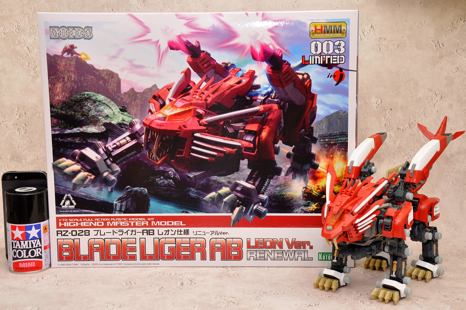 [ Review ] - Kotobukiya - HMM 1/72 - Blade Liger AB Leon ver Renewal