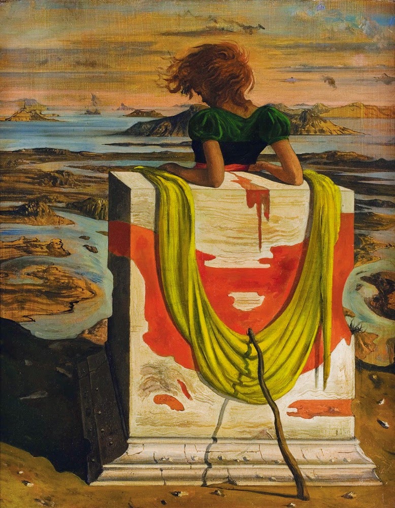 BEAUTIFUL PAINTINGS: Eugene BERMAN Solitude 1941