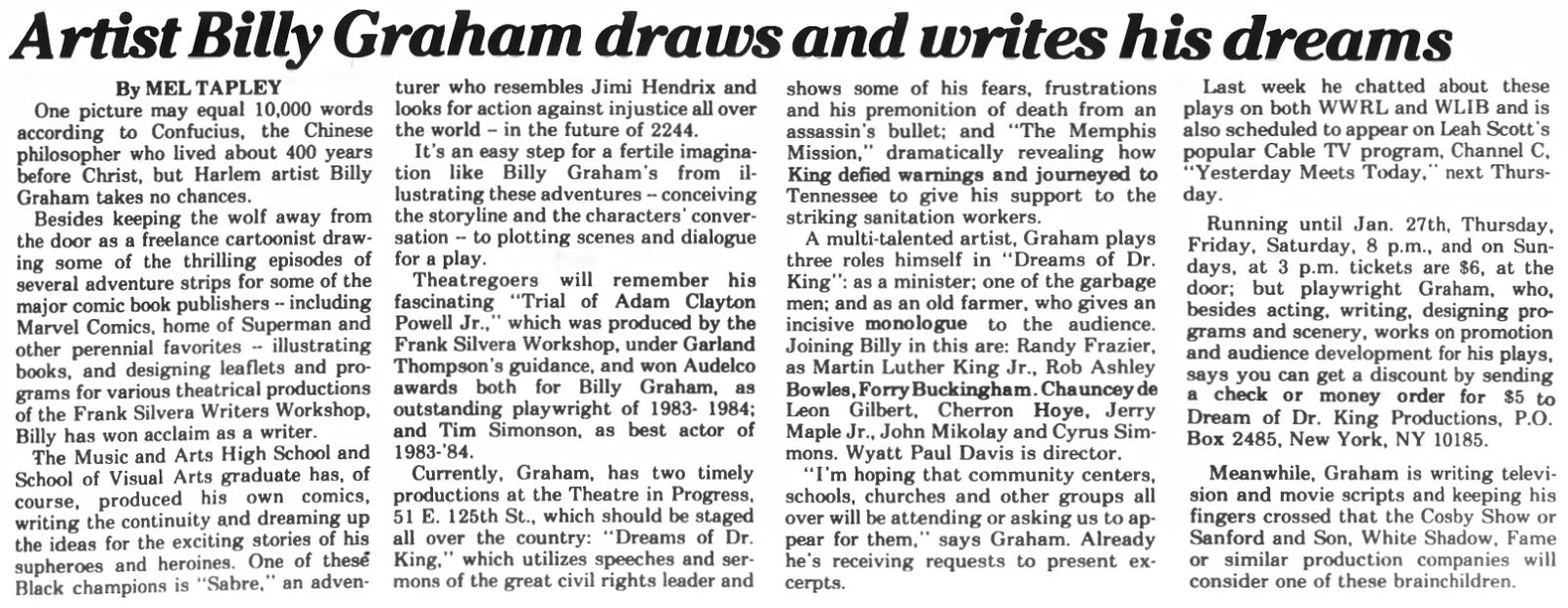 Tenth Letter of the Alphabet: Comics: Billy Graham and the New York ...