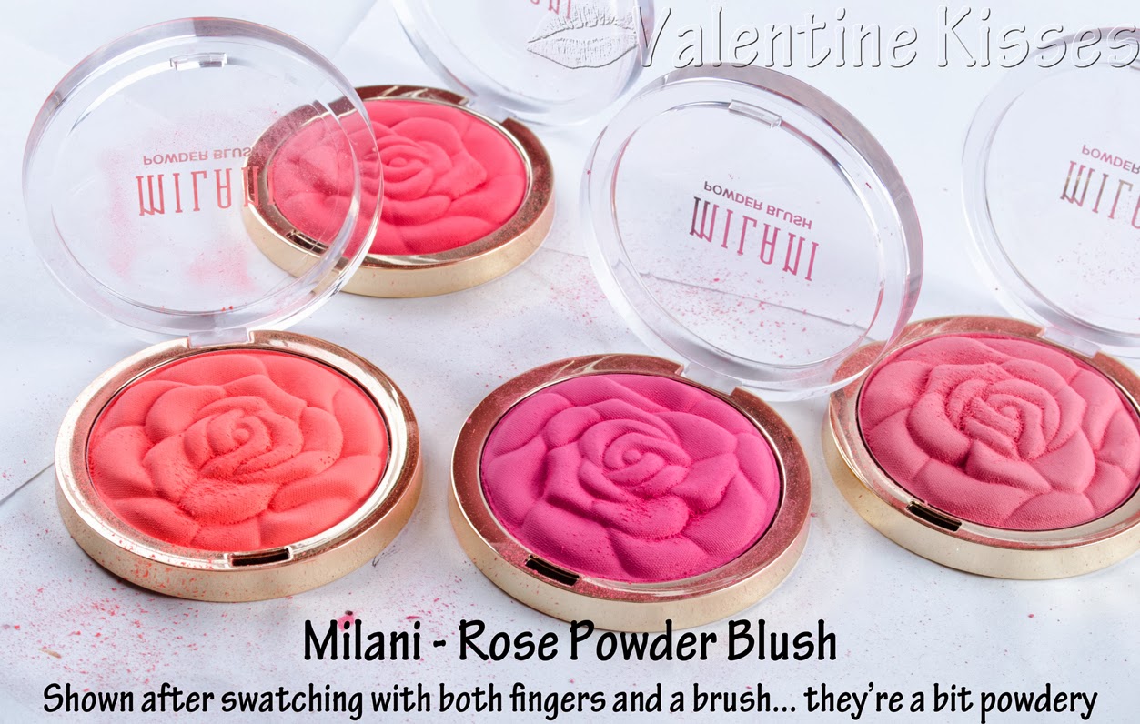 Valentine Kisses: Milani Rose Powder Blush - 4 new limited edition ...