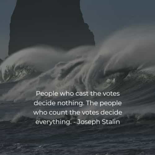 40 Famous quotes and sayings by Joseph Stalin