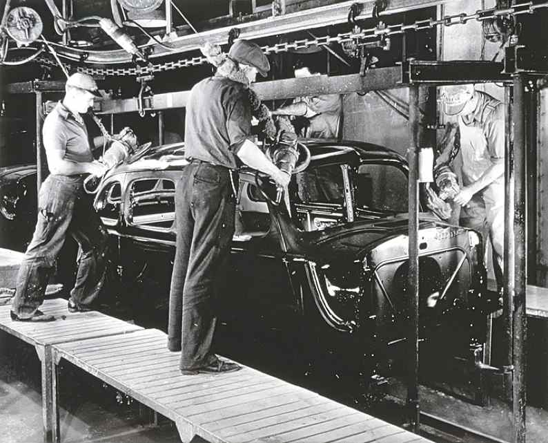 My 1928 Chevrolet: Some Assembly Line Photos. Vintage and Classic