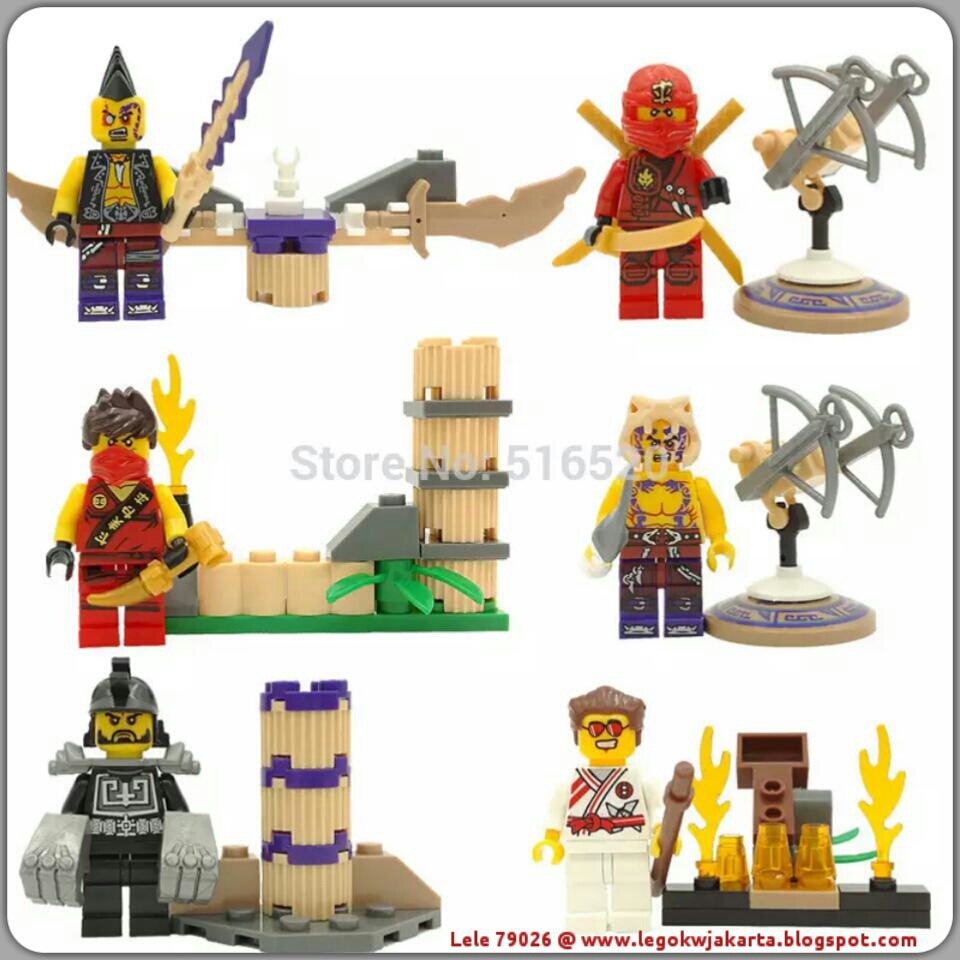 mainan lego, lego kw murah, banyak macam, jakarta : Lele NinjaGo 79026 ...