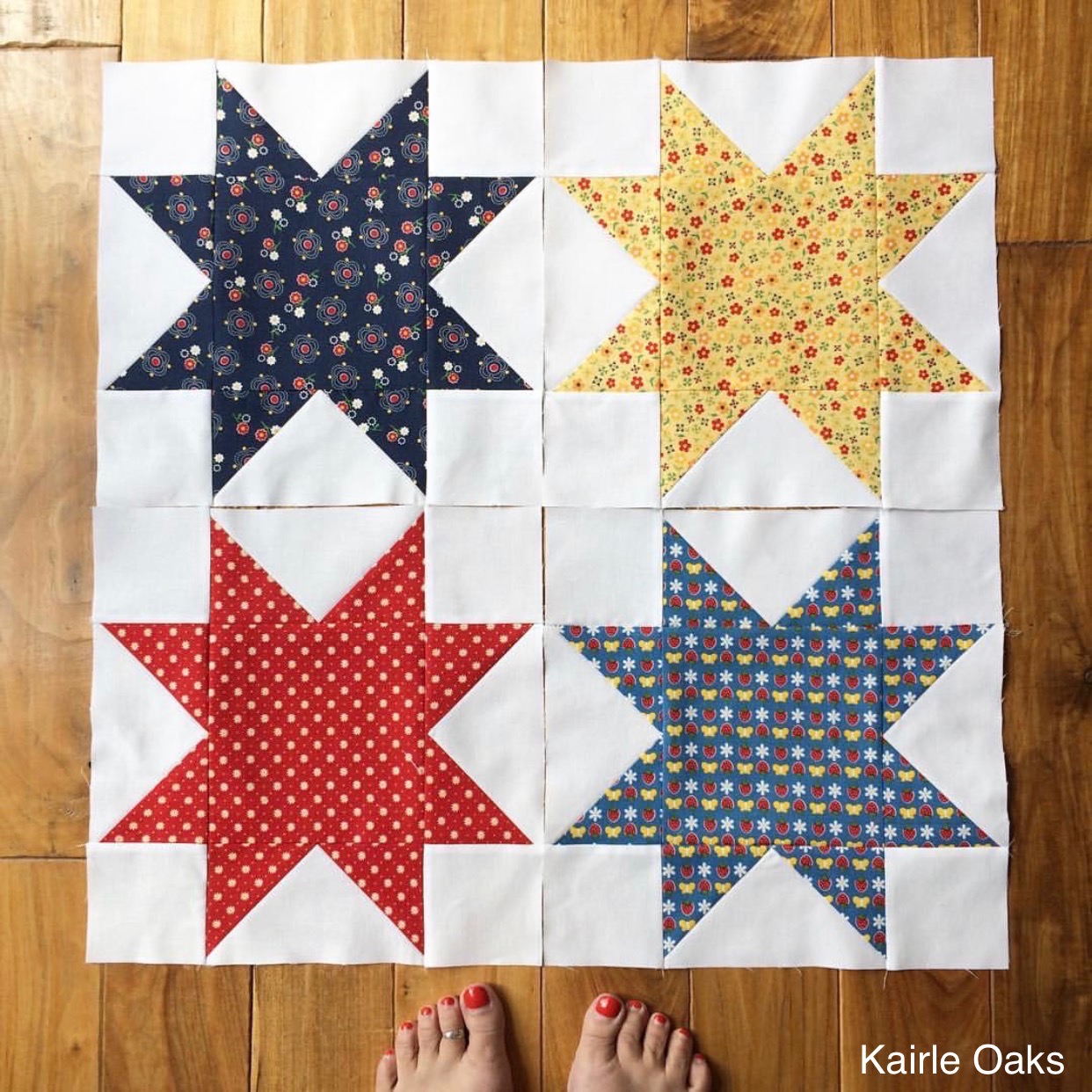 Kairle Oaks - Virgin River Quilt Co.: Calico Stars