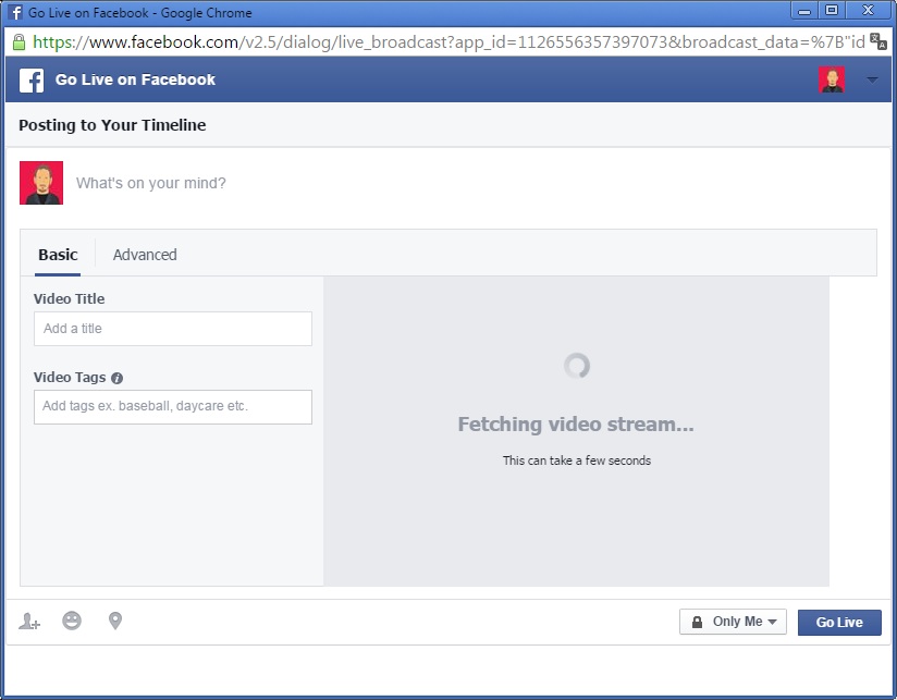 Tutorial ~ How to create Facebook live video stream for facebook web?