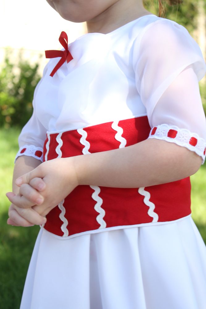 Jolly Holiday dress+cummerbund tutorial