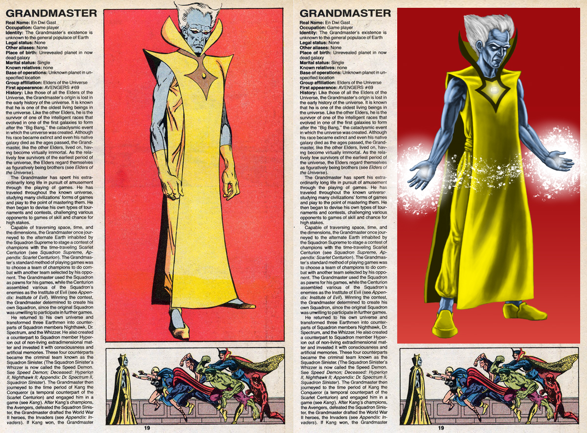 The Official Handbook to the Marvel Universe - REDUX Edition ...