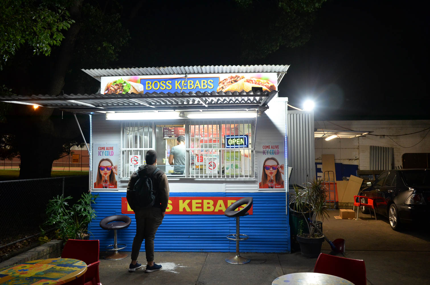 B-Kyu: Valentines Day Romance at Boss Kebab Van, Marrickville