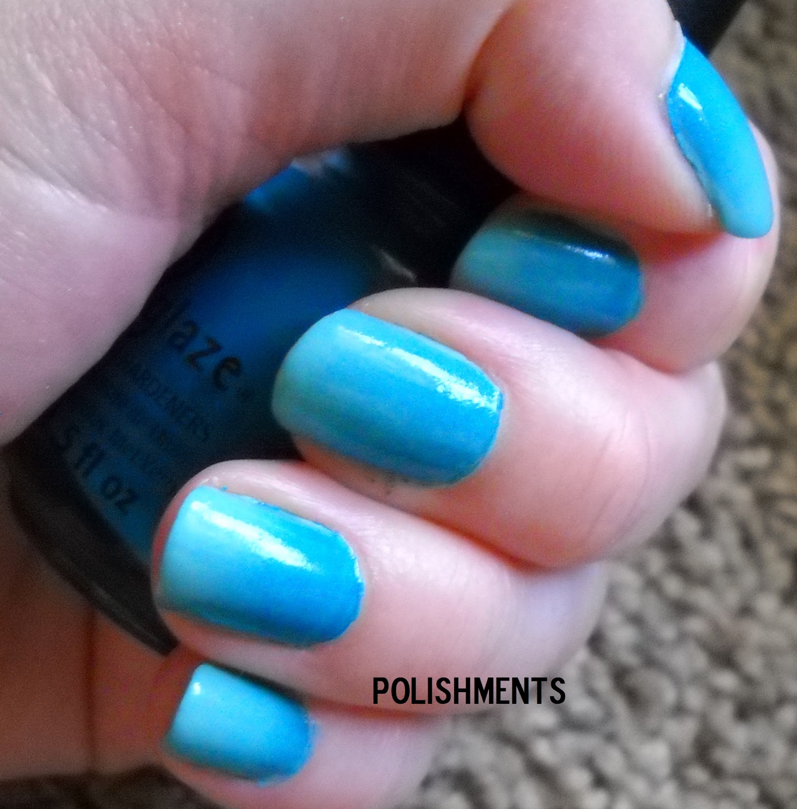 Polishments: Blue Ombre