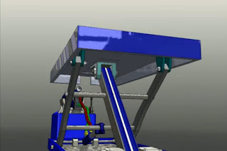 3D Animation of Small Hydraulic Scissor Lift Operating simulation by ...