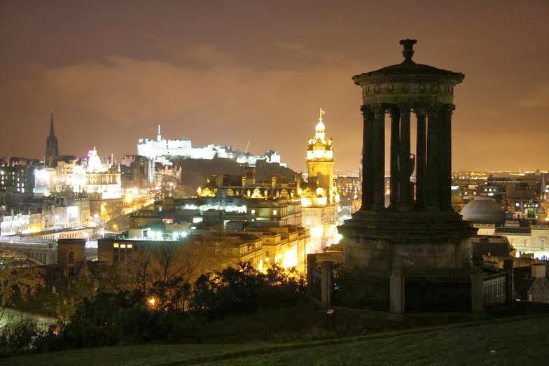 Family Travel Blog : Nightlife in the Scottish Capital