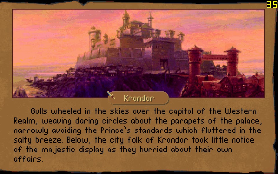 CRPG Revisiting old classics: Betrayal at Krondor - The story unfolds