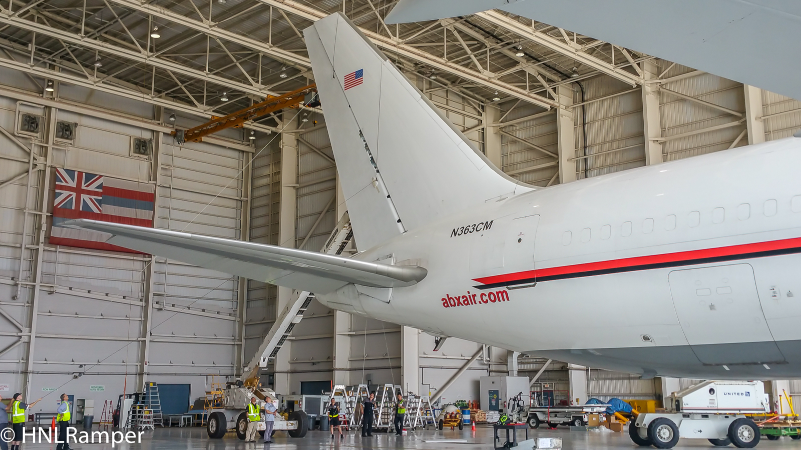 HNL RareBirds™: ABX Rudder Change