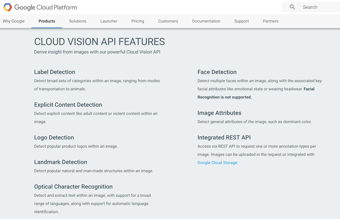 Cloud Vision API y la propuesta de #image-attributes