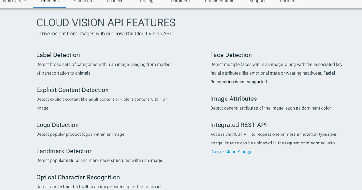 Cloud Vision API y la propuesta de #image-attributes