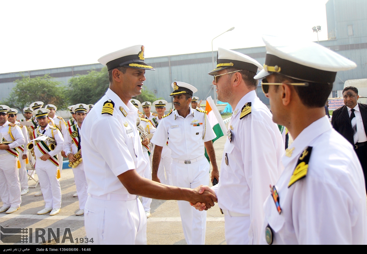 Indian Navy guided missile frigates dock at Bandar Abbas [Iran] - WAFF ...