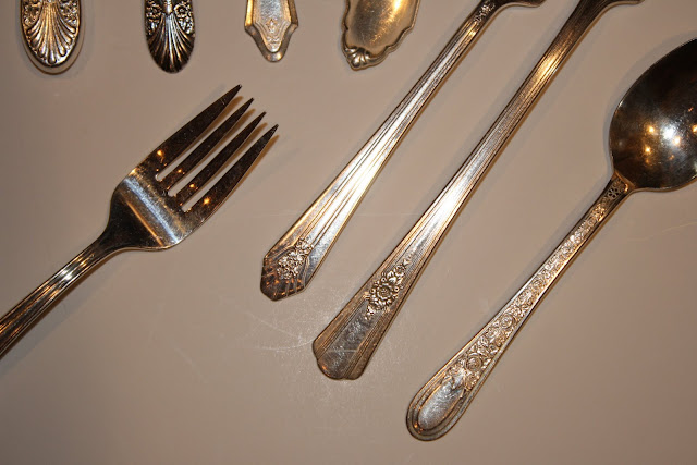 sew grown: Anthropologie Rediscovered Flatware "A mini Tutorial".