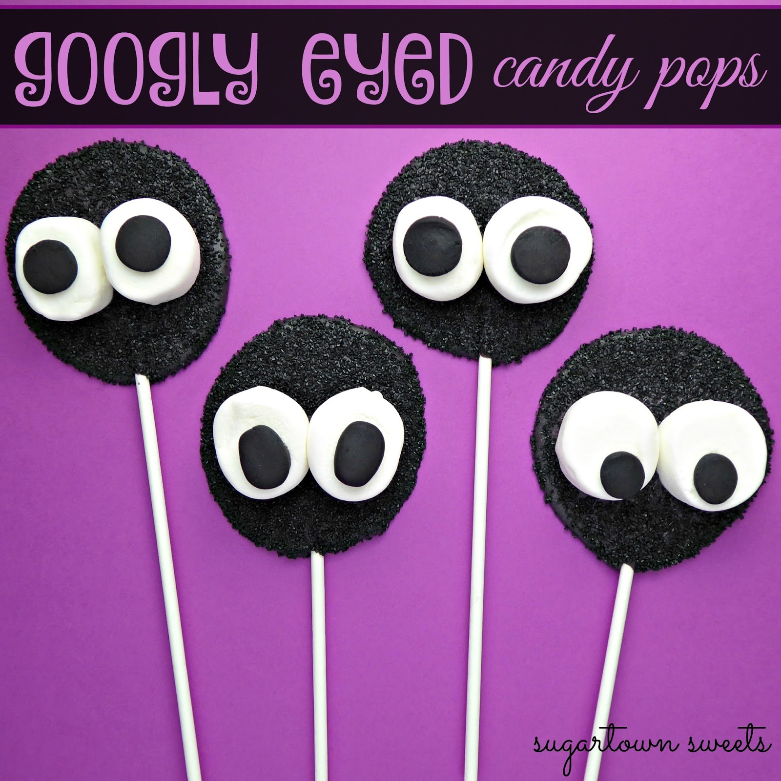 Sugartown Sweets: Googly Eyed Candy Pops