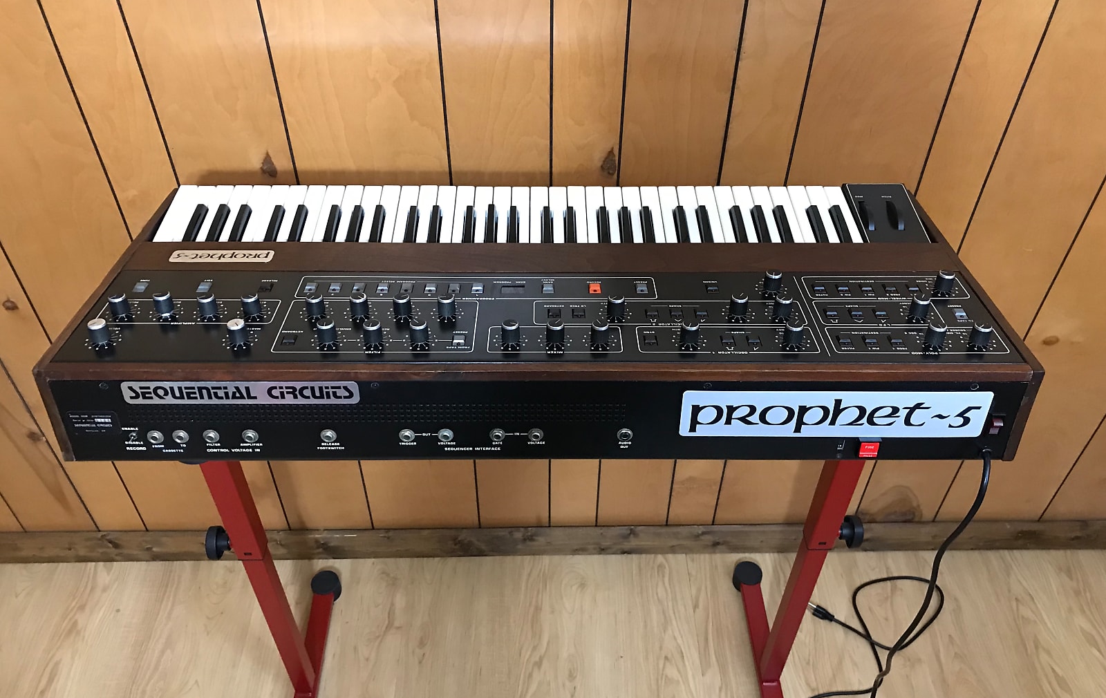 MATRIXSYNTH: Sequential Circuits Prophet 5 Rev 2 SSM Synthesizer