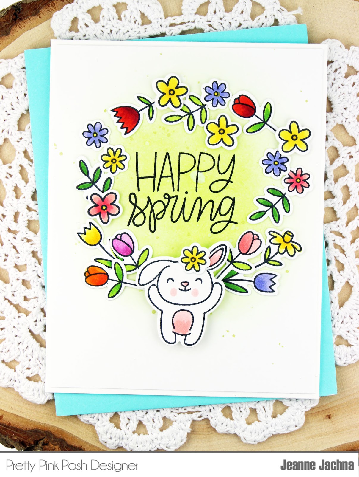 A Kept Life: Fusion Card Challenge - Happy Spring!