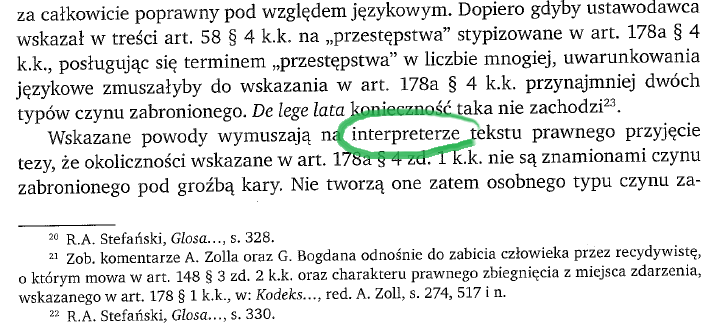 Interpretator czy interpreter. Nietypowe słowo w glosie - Dogmaty Karnisty