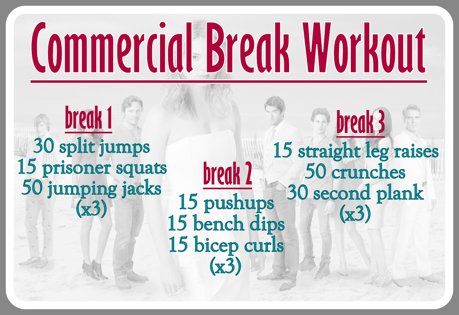 CRAVE fitness: Commercial Break Workout