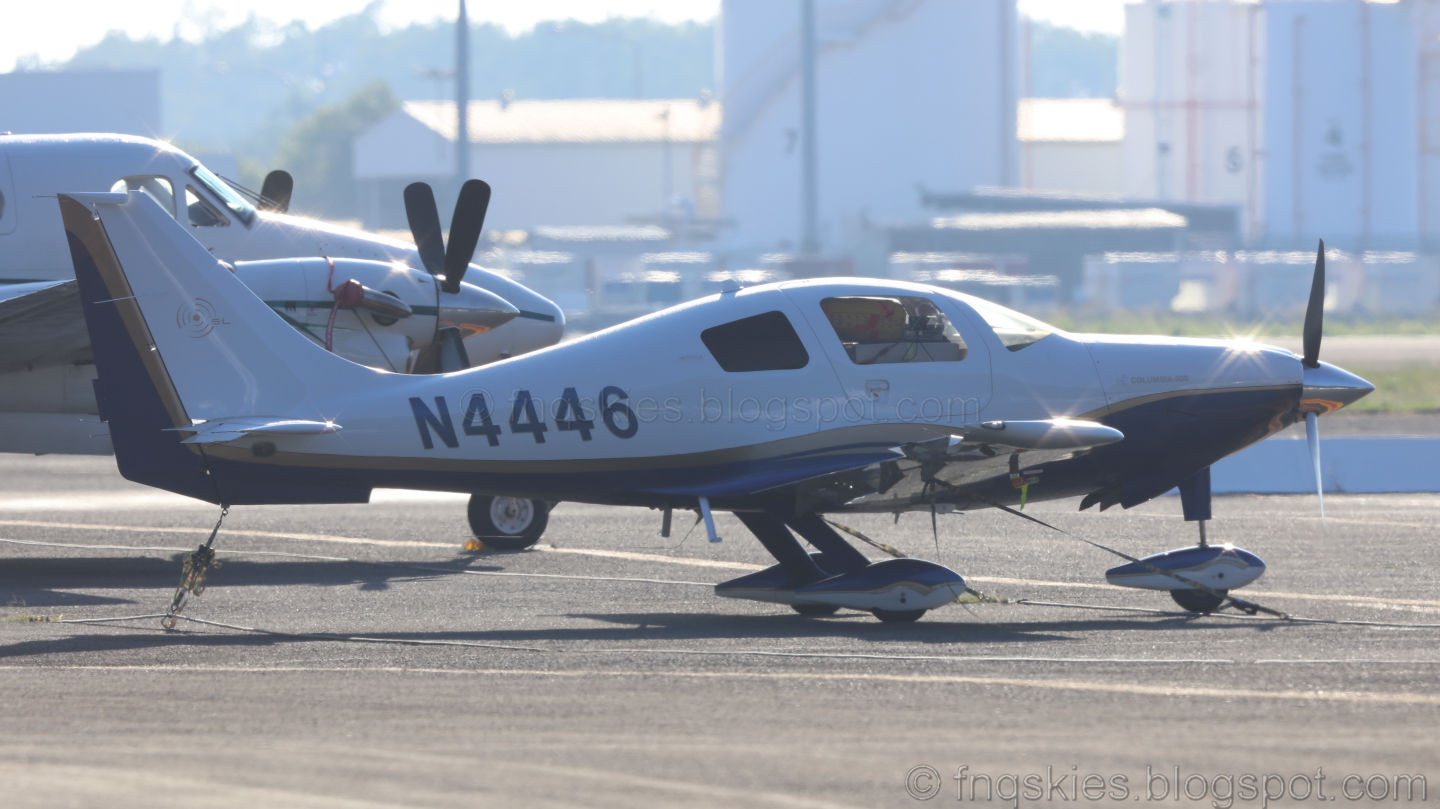 Far North Queensland Skies: Columbia 400 N4446 arrives