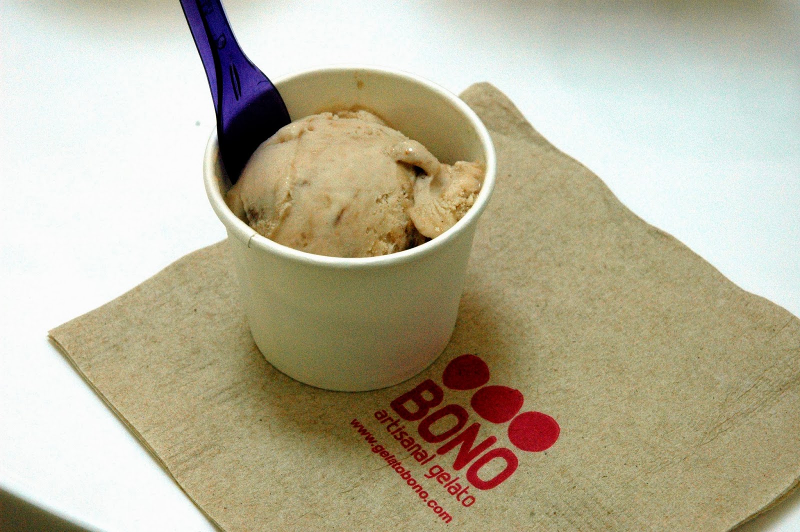 DUDE FOR FOOD: Another Scoop: Bono Artisanal Gelato Opens at SM Aura