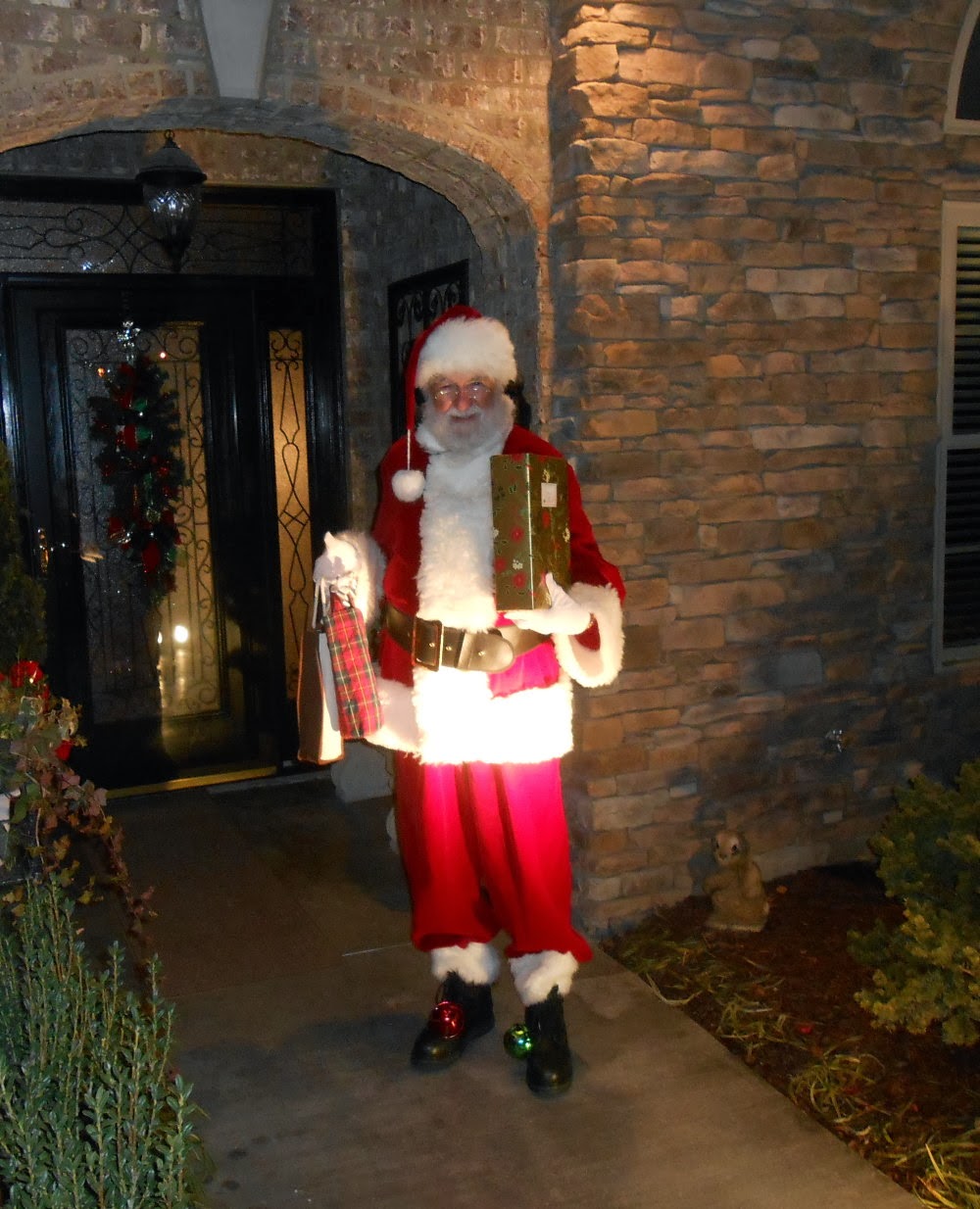 Fifty, not Frumpy: Santa Makes His Rounds