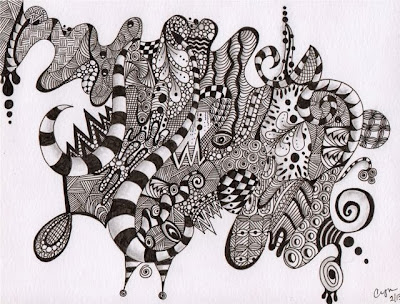 CYNDALI: Inspirations from 'The Beauty of Zentangle'