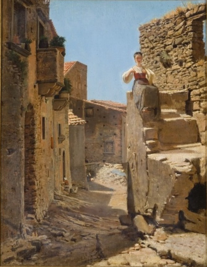 Vasto Gallery: Filippo Palizzi, “Strada a Eboli”.