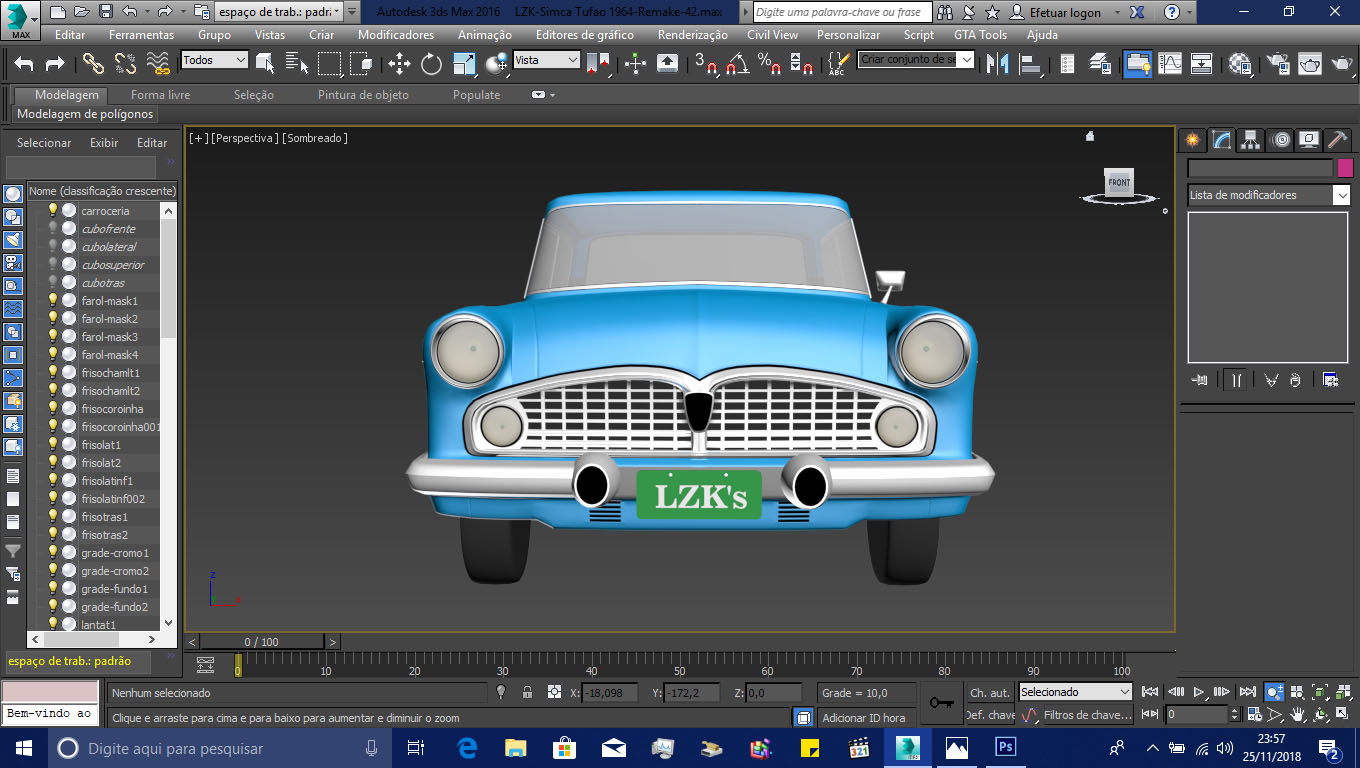 Simca Chambord Tufão 1964 - Exterior concluído ~ CLASSICS 4EVER