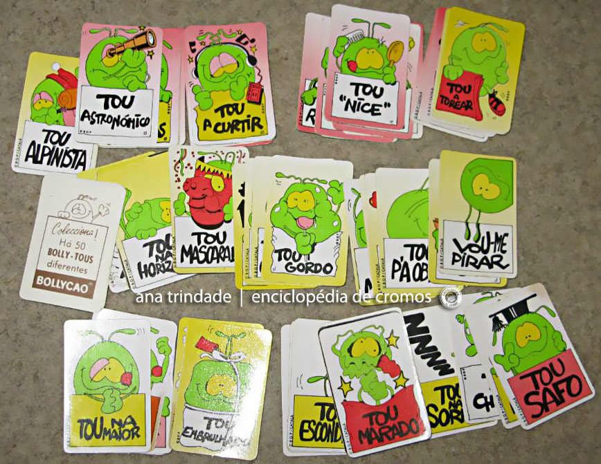 Enciclopédia de Cromos: Tous - Bollycao - Anos 90
