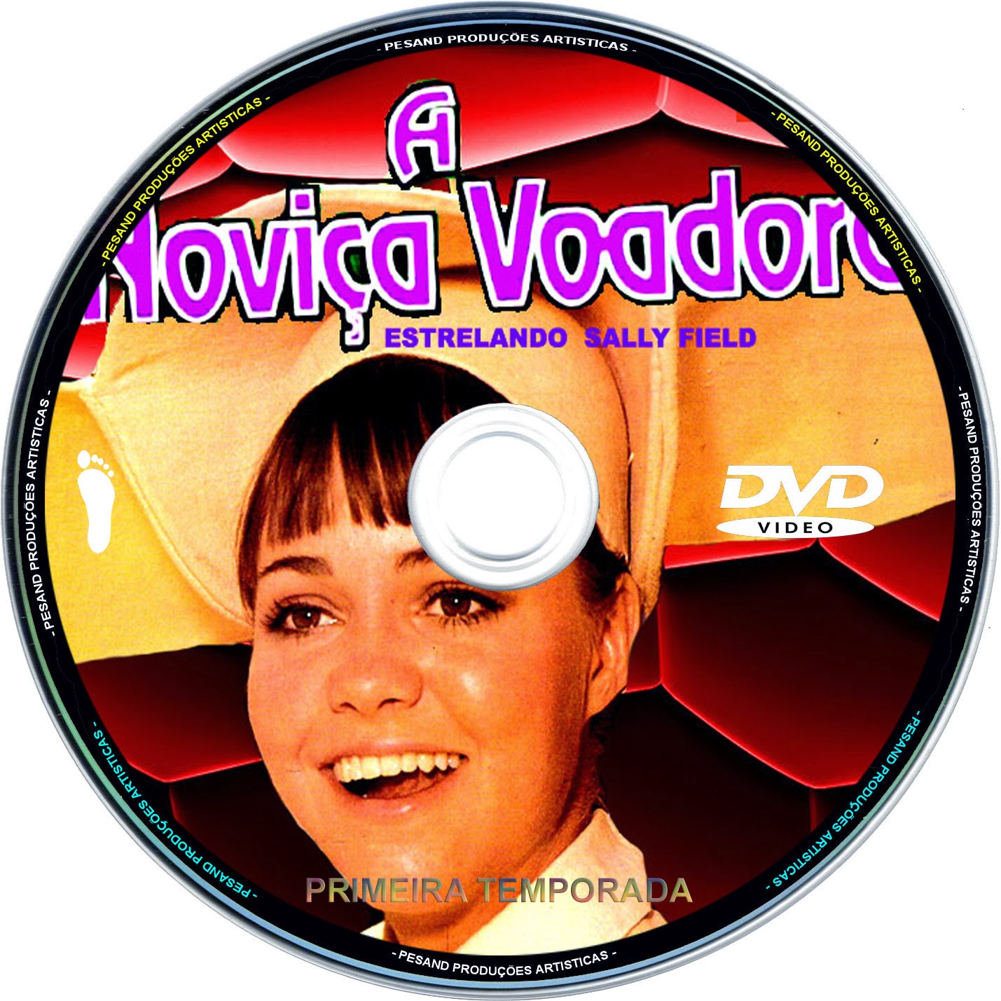 CAPAS EM SÉRIE: CAPAS DVD A NOVIÇA VOADORA