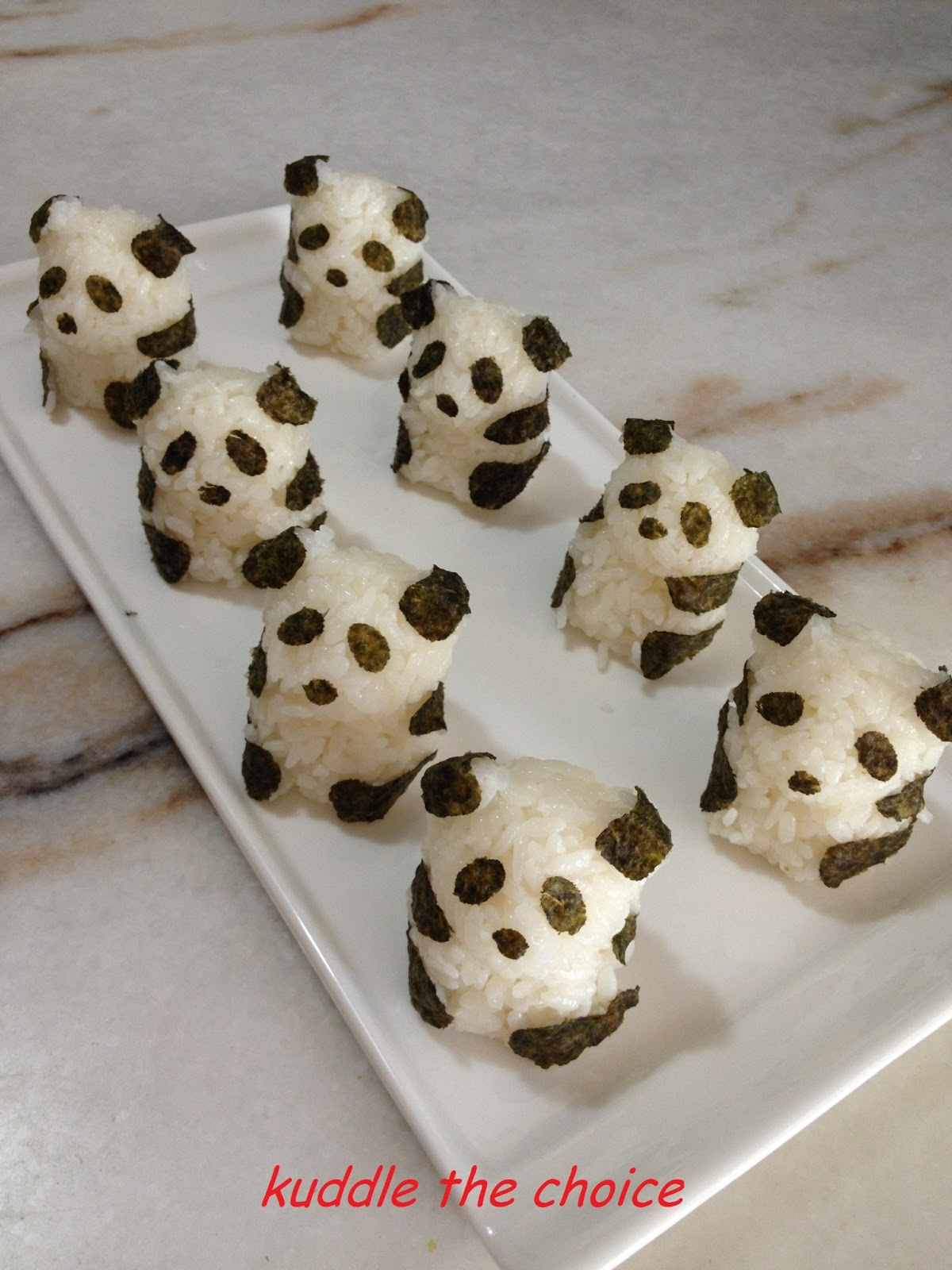Munchies Bakes: Panda Sushi