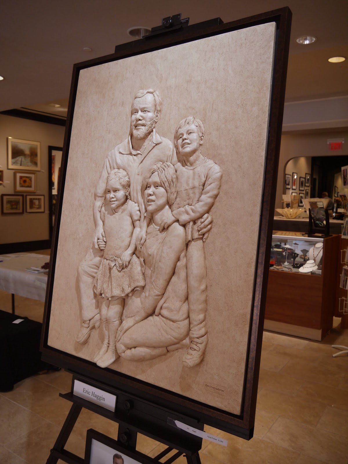 Eric The Sculptor: Family Portrait Sculpture