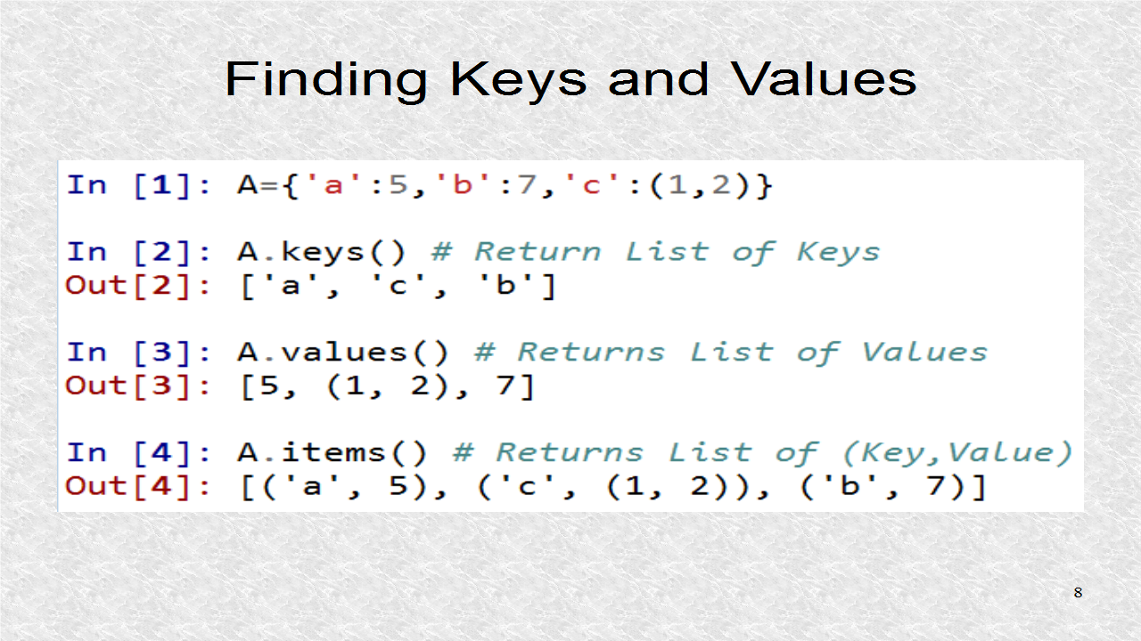 Audio Programming In Python: 10. Python Dictionaries
