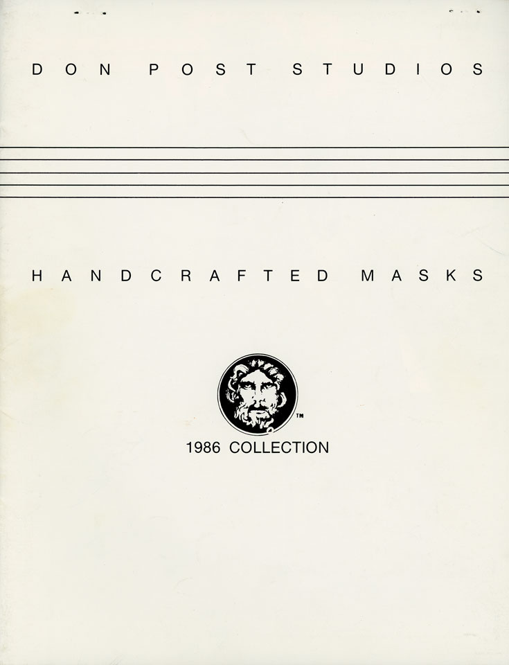 1986 Don Post Studios Catalog | Blood Curdling Blog of Monster Masks