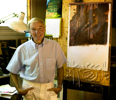 Larry Kassell Art Blog: A visit with illustrator/fine artist Bernie Fuchs