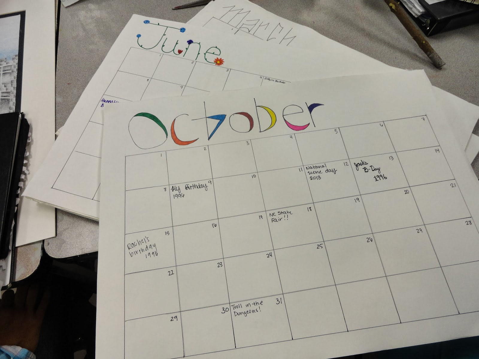 Art of Apex High School: Time as an Element: Production