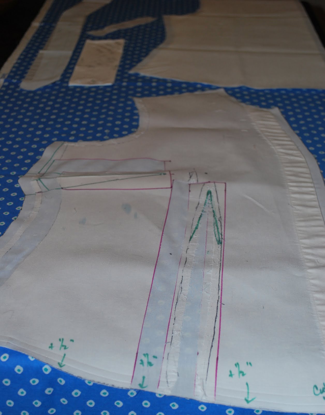 Slipper Moon Studio: Deconstructing a Blouse -- A Sewing Experiment