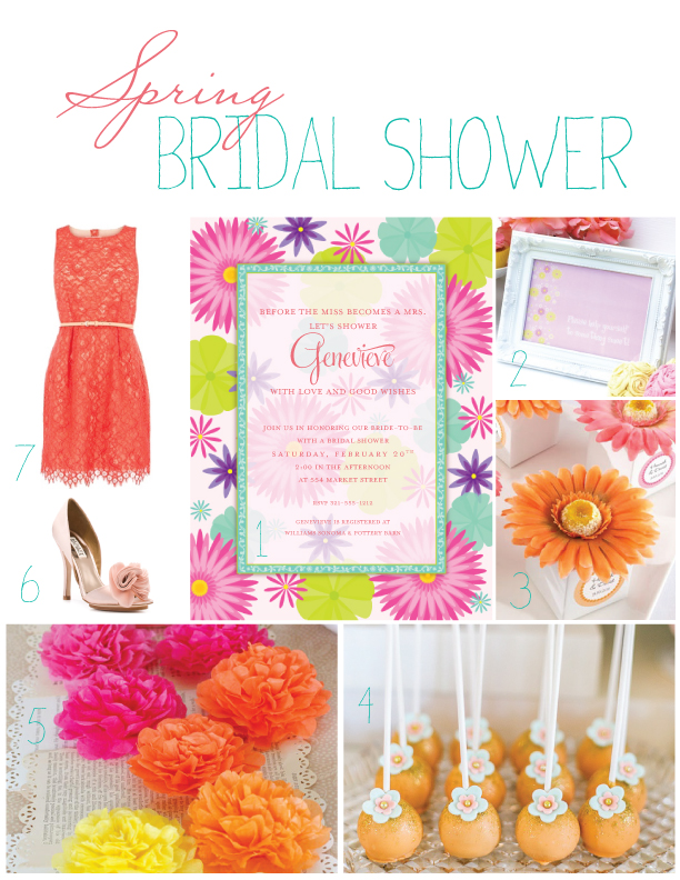 Paper So Pretty: Planning a Spring time Bridal Shower?