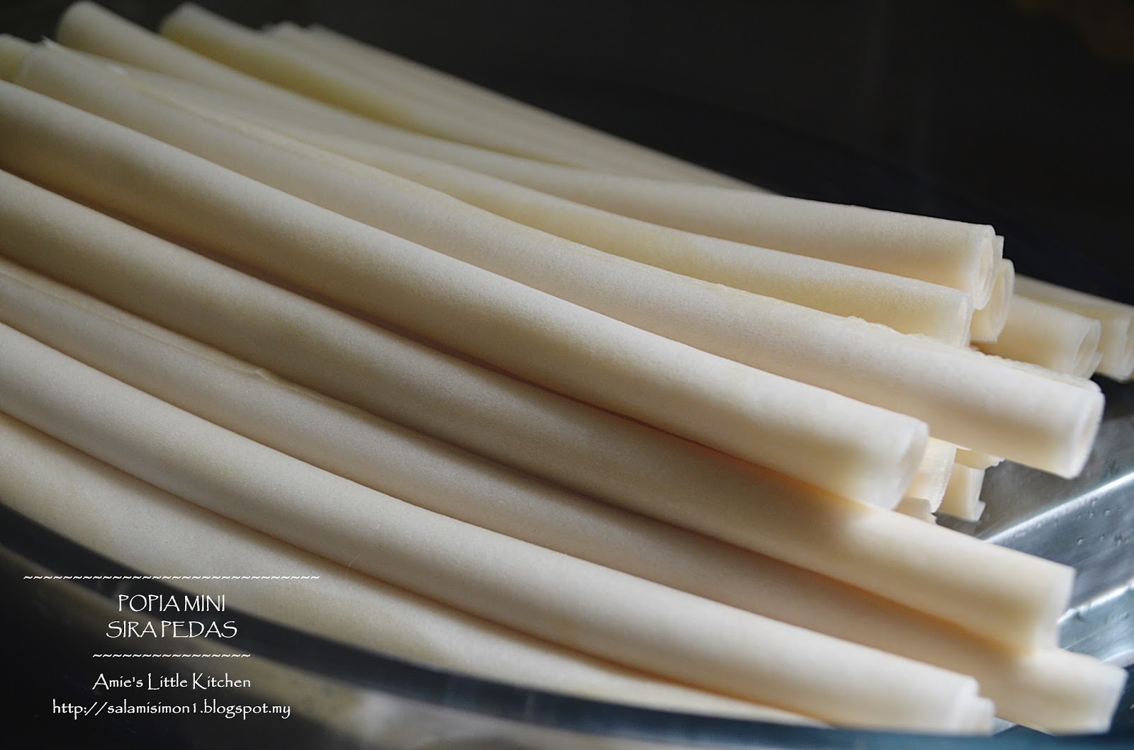 Popia Mini Sira Pedas - Amie's Little Kitchen