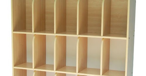 Perabot Tadika: NS013 - Rak Beg 15 Petak