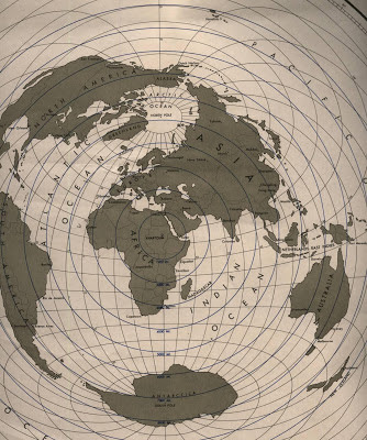 Expedition Earth: Different map projections of the world